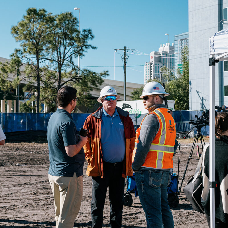 The Residences at 701 Whiting Street Groundbreaking! - Lema Construction